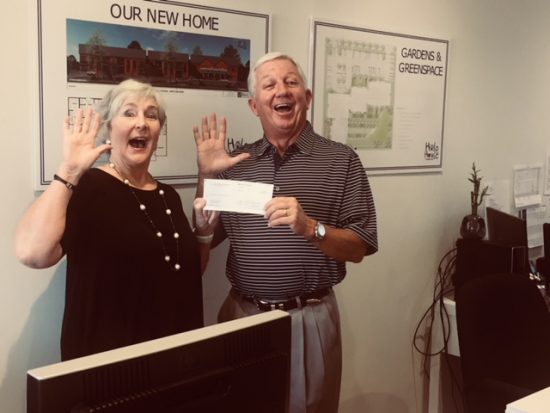 Mabee Foundation Presents Halo House with $800,000 Check - Halo House ...